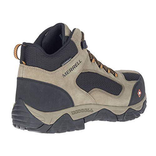 Merrell Men's Moab Onset Mid Waterproof Composite Toe Construction Boot ...