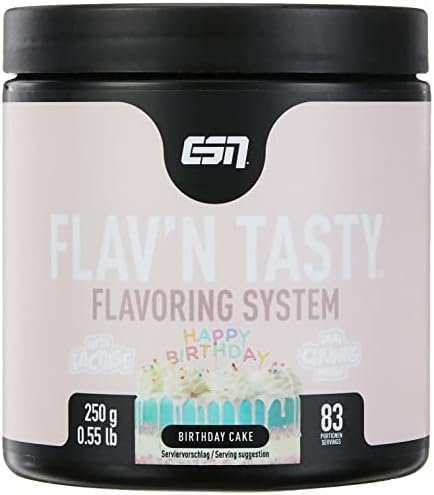 ESN Flavn Tasty - Calorie-Reduced Flavor Powder and ensures a Pure ...