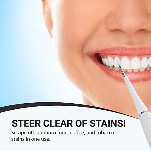 Meeteasy Electric Sonic Dental Calculus Plaque Remover Tool Kit - Tooth ...