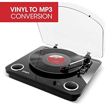 Amazon.com: ION Profile LP Vinyl-to-MP3 Turntable: Electronics