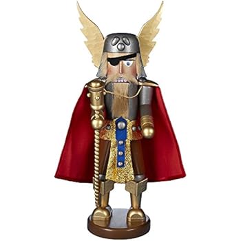 Amazon.com: Kurt Adler Signed Steinbach Viking Nutcracker, 21-Inch ...
