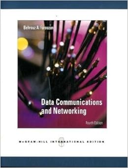 By Behrouz A Forouzan Data Communications Networking (4th Edition) [Paperback]: Amazon.co.uk ...