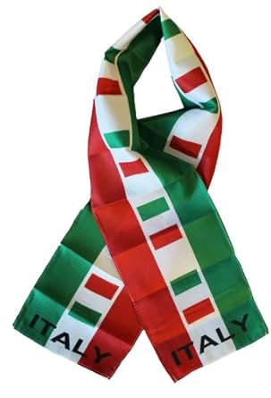 Amazon.com: Italy - 8" x 60" Lightweight Flag Scarf: Clothing