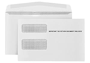Amazon.com : 50 1099 MISC Tax envelopes - Designed for printed 1099 ...