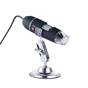 Amazon.com: UEETEK Portable USB Digital Microscope 40X-1000X Electron ...