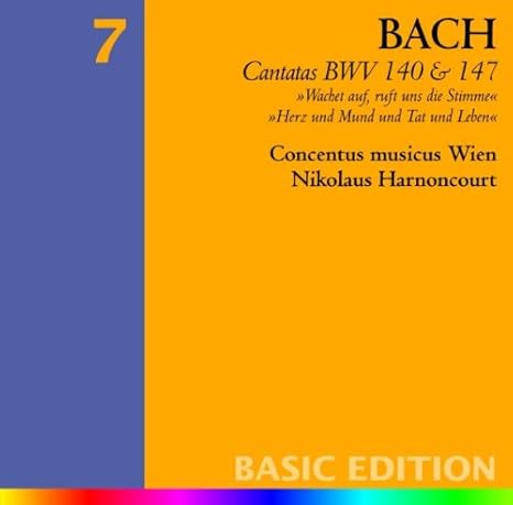 Cantatas Bwv 140 & 147 - Harnoncourt, Cmw, Bach, Johann Sebastian ...