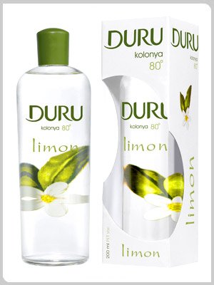 DURU LEMON COLOGNE LIMON KOLONYA TRADITIONAL TURKISH AFTERSHAVE 1 LITRE (1,000ML) - FREE UK ...