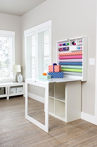 The Small Space's Saving Grace: Floating Computer Desk with Storage