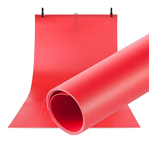 Selens 120X200CM 48X80INCH Photography Backdrop Matte PVC Background Red on Galleon Philippines