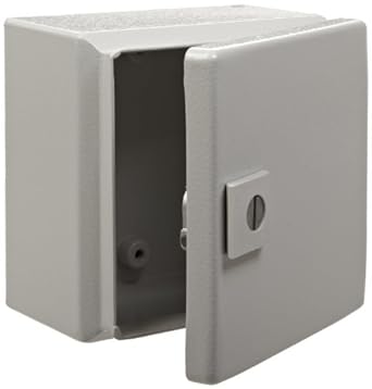 Rittal 8018098 Light Grey 16 Gauge Steel Hinge Cover Junction Box ...