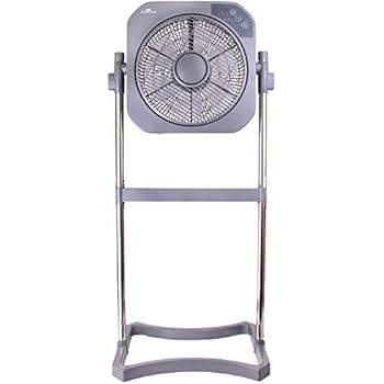 Amazon.com: Air Innovations 12" Swirl Cool Fan w/ Cord Wrap (Silver ...