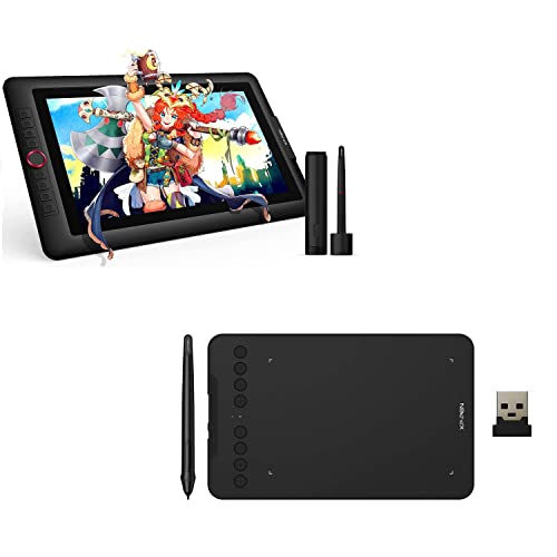 Drawing Tablet with Screen XP-PEN Artist 15.6 pro Computer Graphics ...