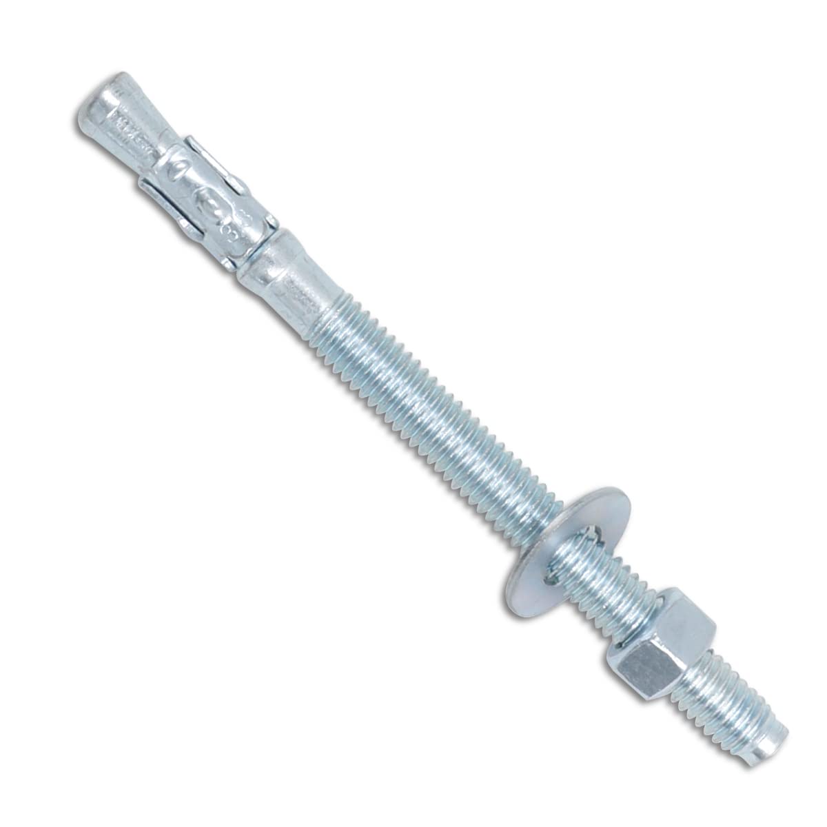 ini moni 1/2" x 5-1/2" Wedge Anchor Zinc Plated, Heavy Duty Fastener ...