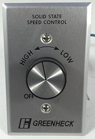 GREENHECK KB ELEC KBWC-15K 120V SOLID STATE MOTOR SPEED FAN CONTROL ...