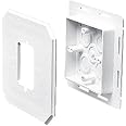 Arlington 8081F Siding Box Kit For Fixtures and Receptacles, Cover with ...