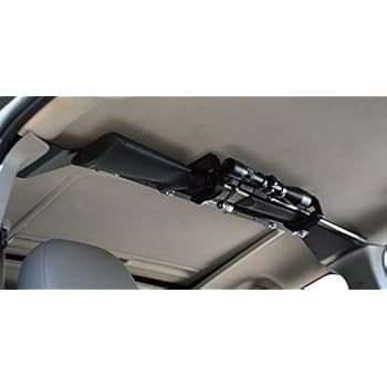 Amazon.com: Great Day Center-Lok Overhead Gun Rack for Mid-Size Truck ...