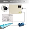 Swess Electric Pool Heater 11KW 240V Above Ground Pool Heater Swimming ...