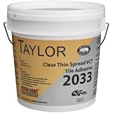 Amazon.com: Taylor Envirotec 2033 Clear Thin Spread VCT Adhesive (4 ...