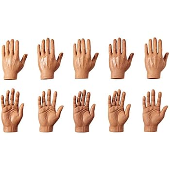 Amazon.com: Daily Portable LLC Tiny Hands (Middle Finger Sign) - 5 Pack ...