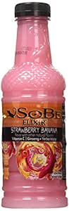 Amazon.com : SOBE Elixir, Strawberry Banana, 20 Ounce Bottle (Pack of ...