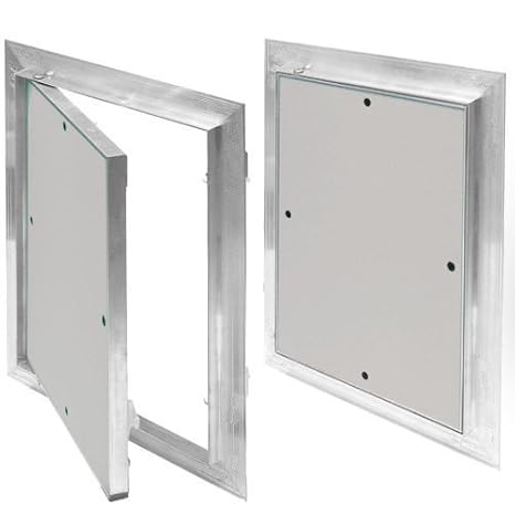 Revisionsklappe Aluminium-Rahmen 12,5 mm Gipskarton Revisionstür Alu ...