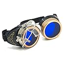 Amazon.com: Handmade Steampunk Victorian Style Goggles with Vintage ...