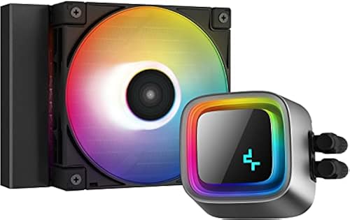 DeepCool Liquid Cooler LS320 120mm 4th Gen Dual-Chamber Pump 3100RPM ...