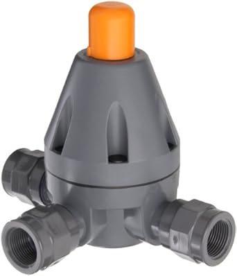 GF Piping Systems PVC Pressure Relief Valve, EPDM Seat, NPT Female ...