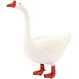 Amazon.com: Toddmomy Goose Statue Plastic Goose Figurine Garden Goose ...