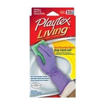 Amazon.com: Playtex Living Reuseable Rubber Gloves (Small, Pack - 3 ...