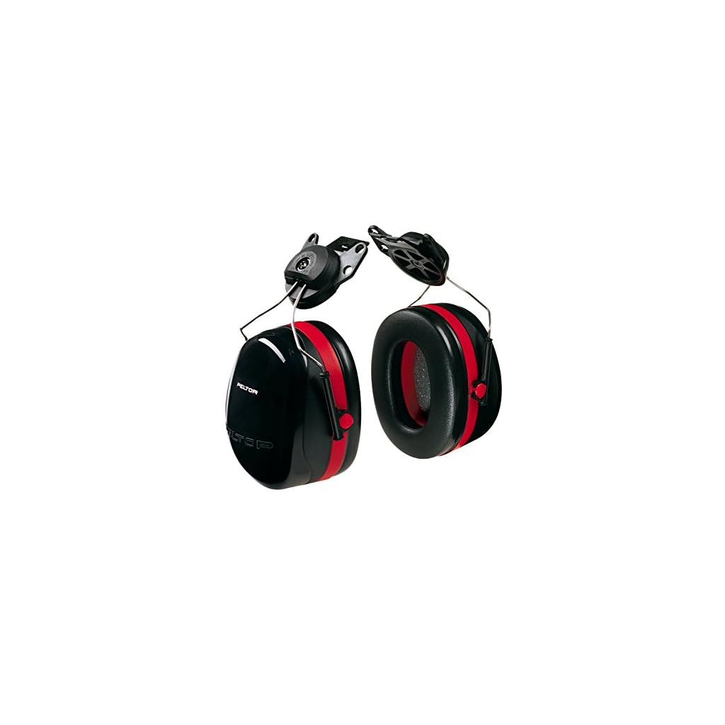 3M H10P3E Peltor Optime 105 Helmet Attachable Earmuff, Ear Protectors ...