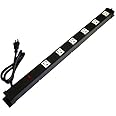 Amazon.com: Opentron OT2063 Heavy Duty Metal Surge Protector Power Strip with Mounting Parts 6 ...