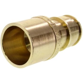 10 Pcs, Uponor (Wirsbo) 1/2 ProPEX x 1/2 Copper Fitting Adapter (Lead ...