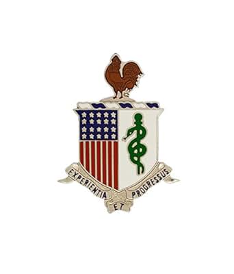 Amazon.com: US Army Medical Regimental Crest: Clothing