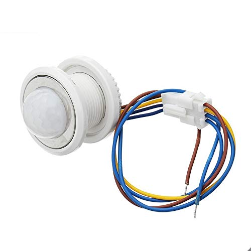 Smartomatic® Small PIR Motion Sensor with Adjustment (Day/Night ...