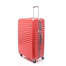 Amazon.com | Lojel Groove Zipper Large Spinner Luggage, Pink, One Size ...