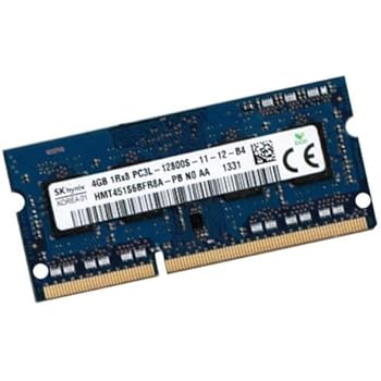 Hynix HMT451S6AFR8A-PB 4GB PC3-12800 DDR3-1600MHz non-ECC Unbuffered CL11 204-Pin SoDimm 1.35V ...