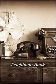 Telephone Book: Telephone Number Book Only, Records Name, Home Work ...