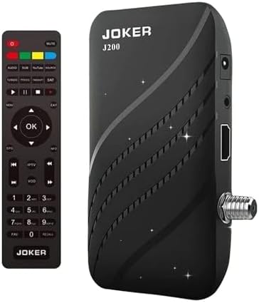 Joker HD Digital Receiver J200 Flash8M With Wifi External - Black price ...