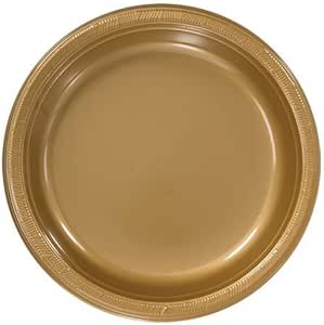 Amazon.com: Hanna K. Signature Collection Round 9" | Gold | Pack of 50 ...