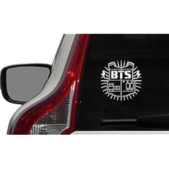 Amazon.com: BTS Vest Logo Version 2 Car Vinyl Sticker Decal Bumper ...