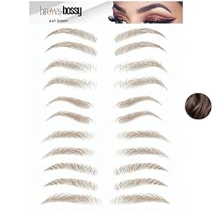 Amazon.com : Brows by Bossy Variety Styles Temporary Eyebrow Tattoos ...