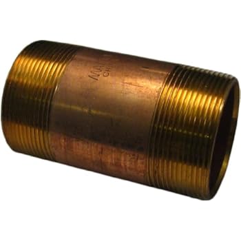 3/4" X Shoulder Brass Pipe Nipple - Pipe Fittings - Amazon.com