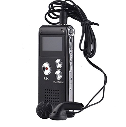 NeeGo Digital Voice Activated Recorder for Lectures 8GB with USB Light ...