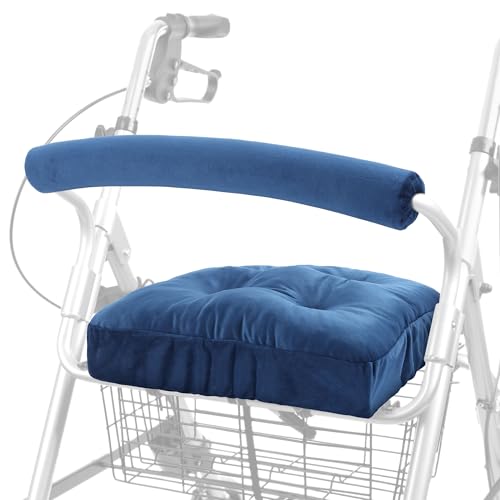 BALAPET Thickened Rollator Walker Seat Cover and Backrest Cover Set for ...