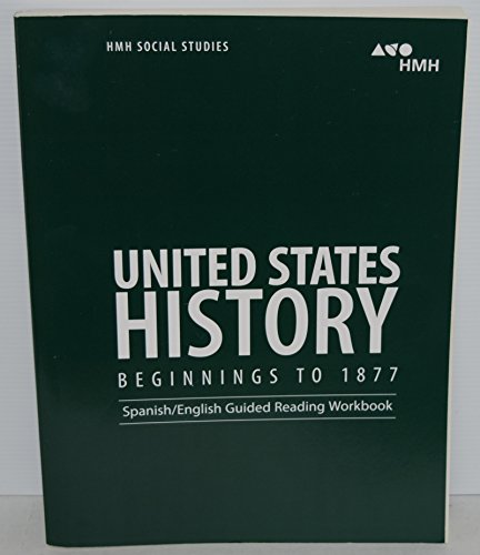 English/Spanish Guided Reading Workbook (United States History ...