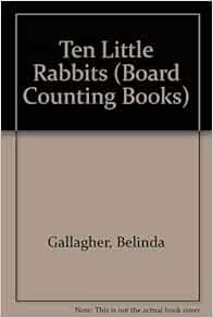 Ten Little Rabbits (Board Counting Books): 9781858541259: Amazon.com: Books