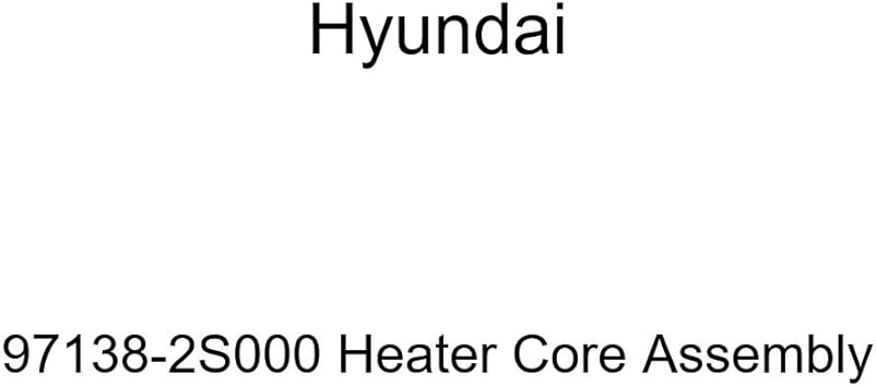 Amazon.com: Genuine Hyundai 97138-2S000 Heater Core Assembly: Automotive