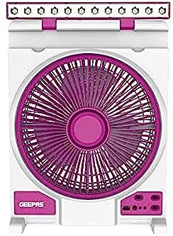 Geepas Rechargeable Fan With Led - Gf9468 price in Saudi Arabia ...