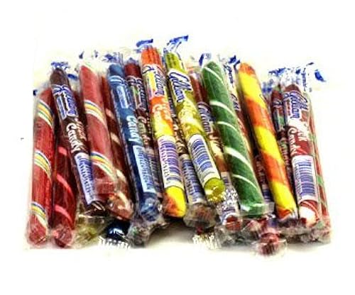 Gilliam Old Fashioned Assorted Surprise Pack Hard Candy Sticks: 10 ...